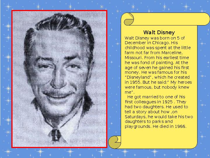 Walt Disney
