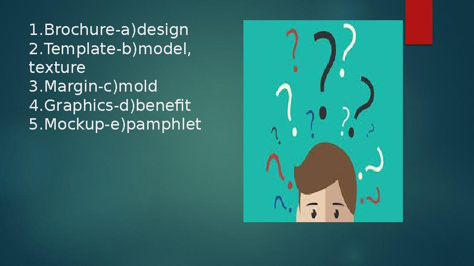Making a brochure/leaflet