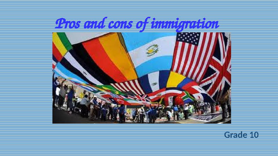 Presentation Grade 10_Unit 2_Controversial Issues Pros and cons of ...